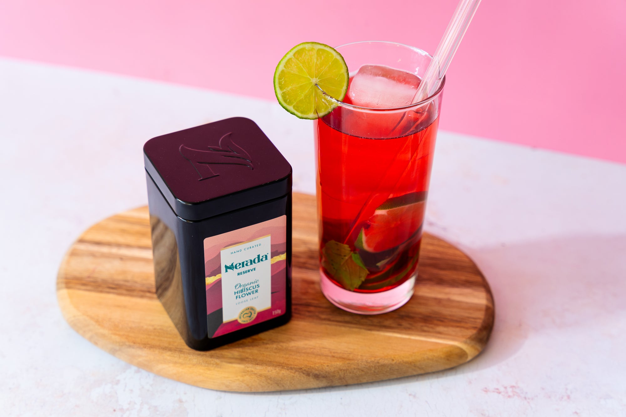 Nerada Hibiscus Flower Organic Tea Loose Leaf 150g Tin – Nerada Tea